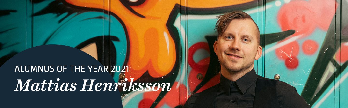 Alumnus of the Year 2021 – Mattias Henriksson - University of Borås
