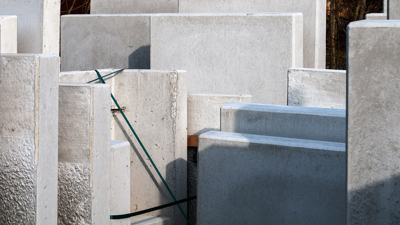 Recycled concrete and glass can replace cement in prefab elements ...