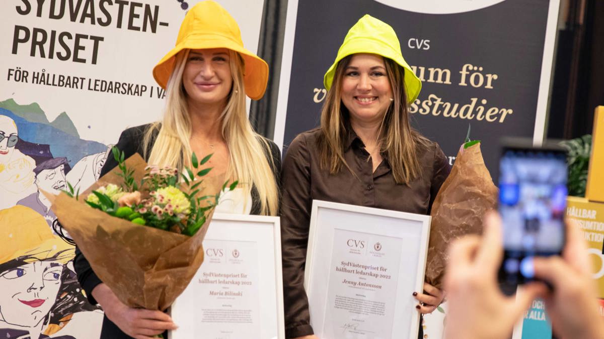 SydVästenpriset 2016-2024: dessa chefer har prisats - Högskolan i Borås